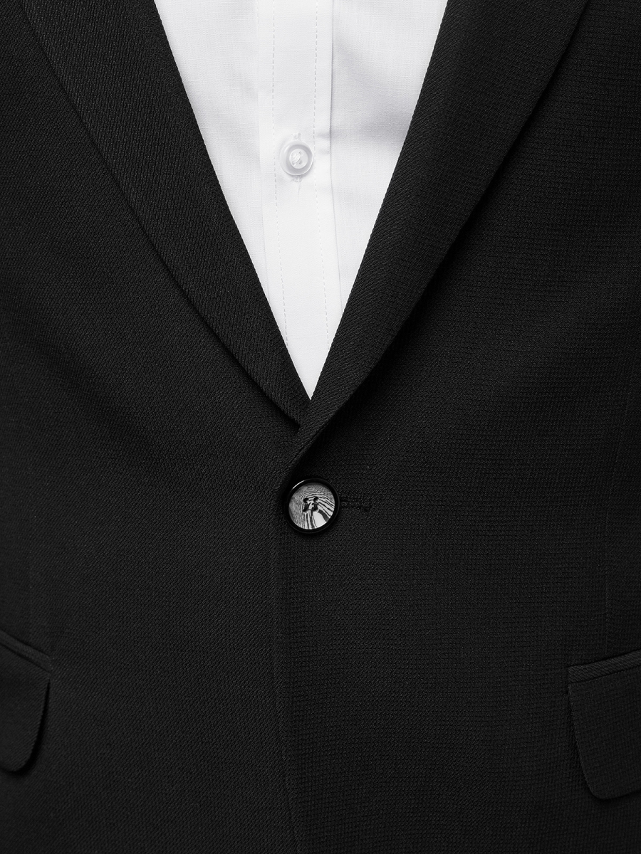 Férfi zakó Fekete OZONEE H/28 | OZONEE.HU